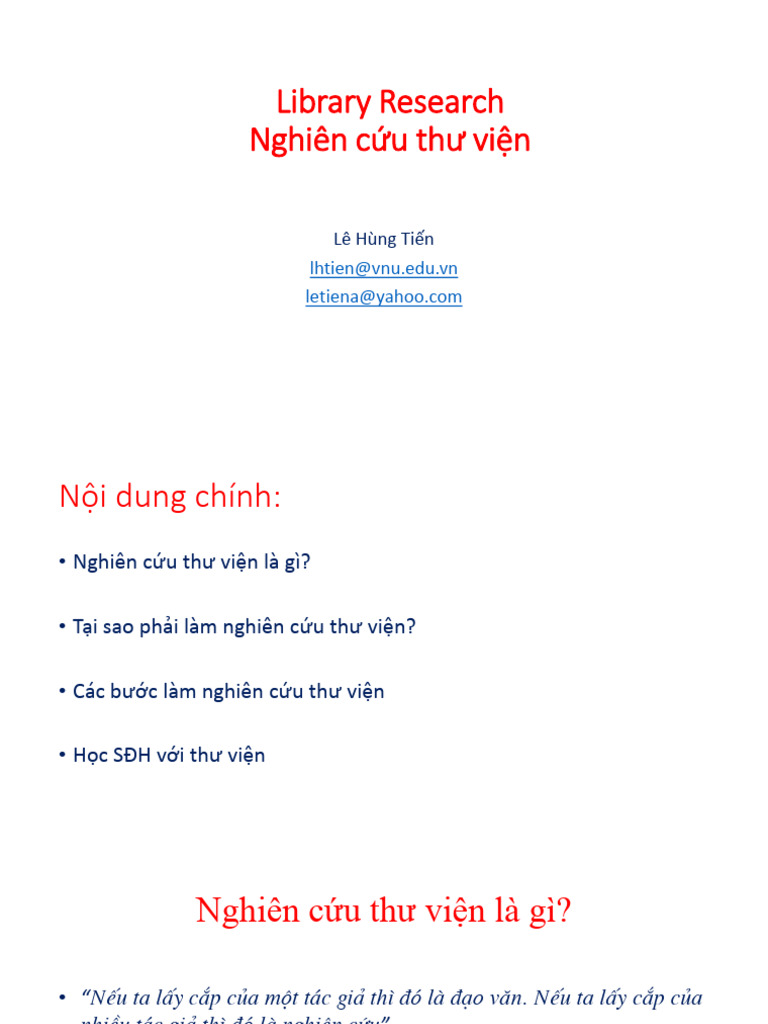 Library Research | PDF
