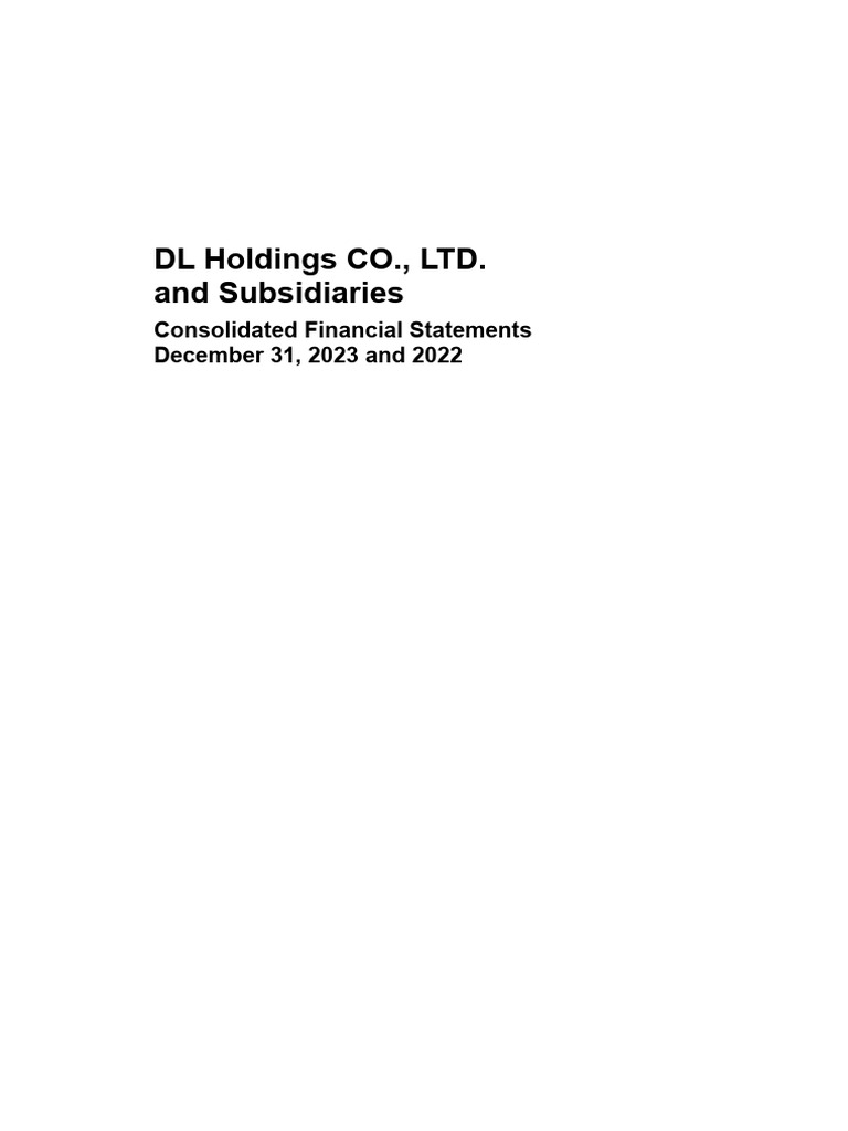 DL 2023 Audit Reoprt | PDF | Audit | Going Concern