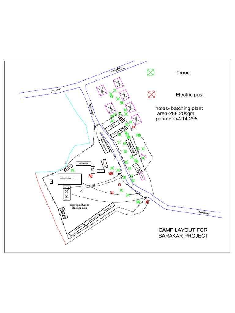BR No 18 Camp Layout | PDF