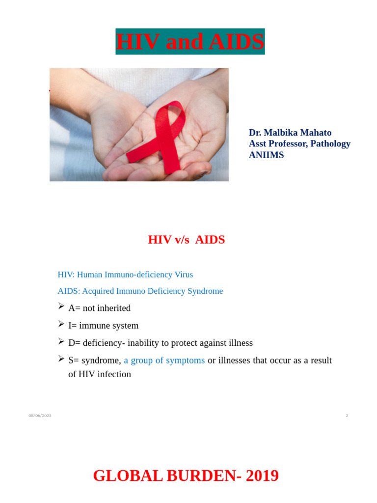 Understanding HIV and AIDS Overview | PDF | Hiv/Aids | Immunodeficiency