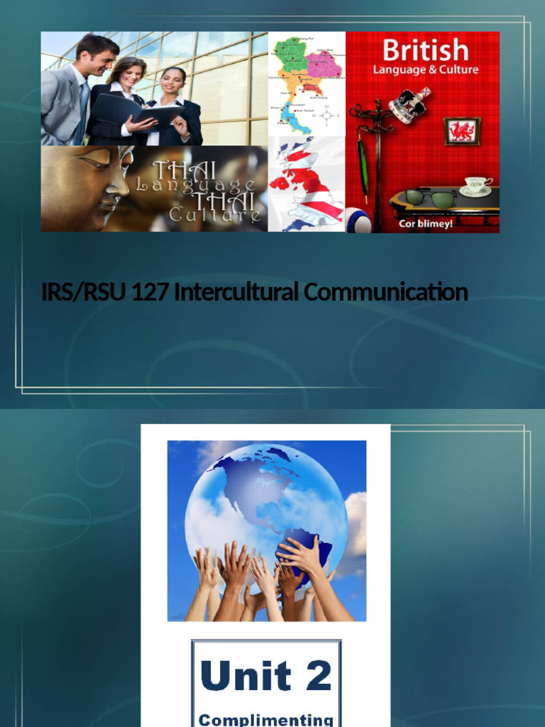 IRS - RSU 127 Unit 2 Complimenting | PDF
