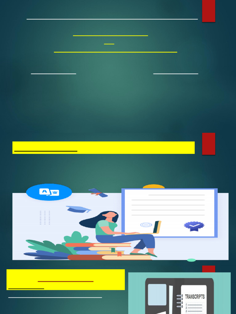 Transcript and Credit System | PDF | Course Credit | Academia