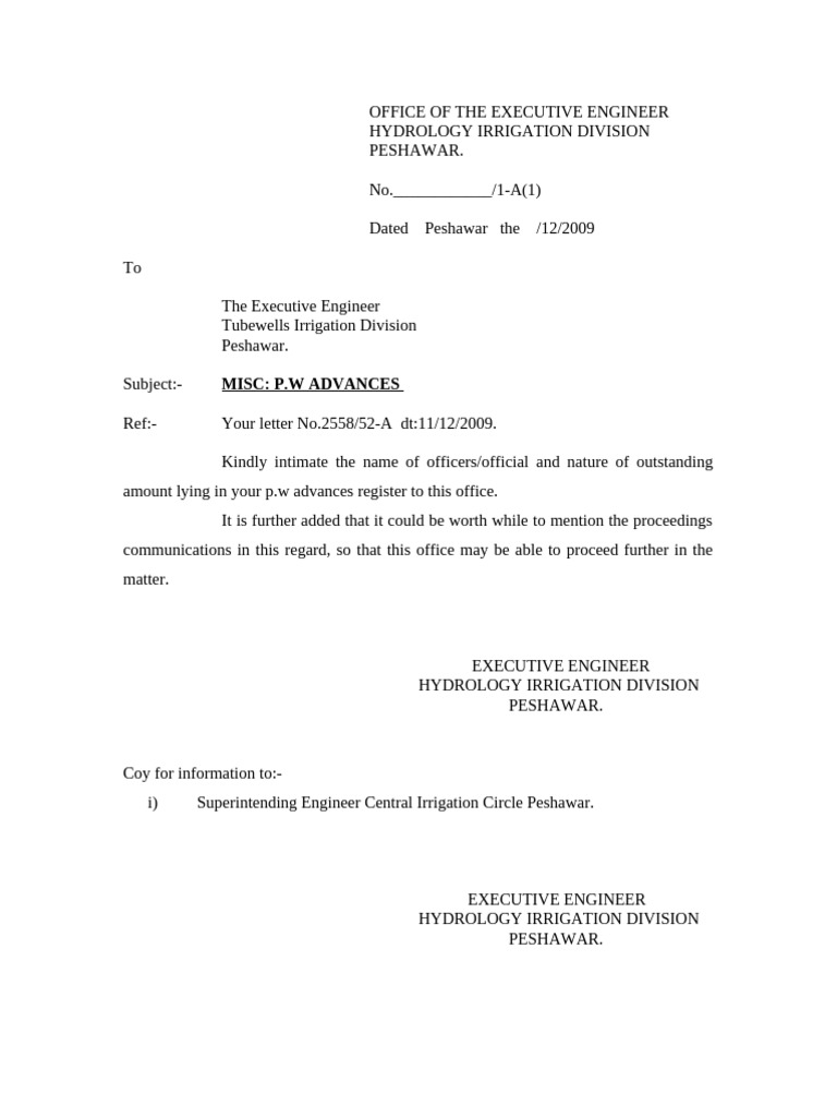 Budget Letter | PDF