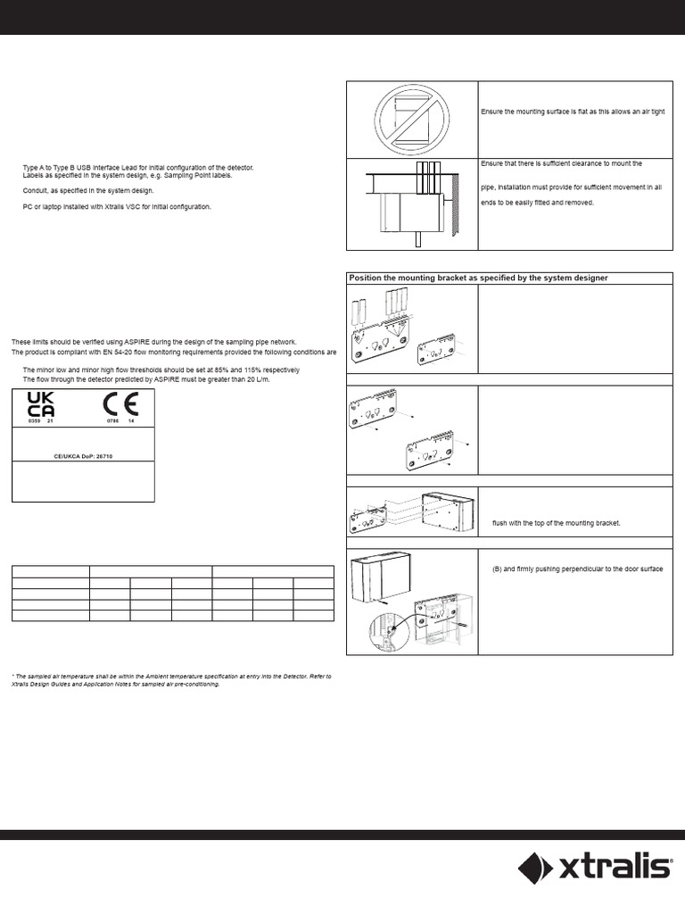 VESDA-E VEP Installation Instructions | PDF | Electrical Connector ...