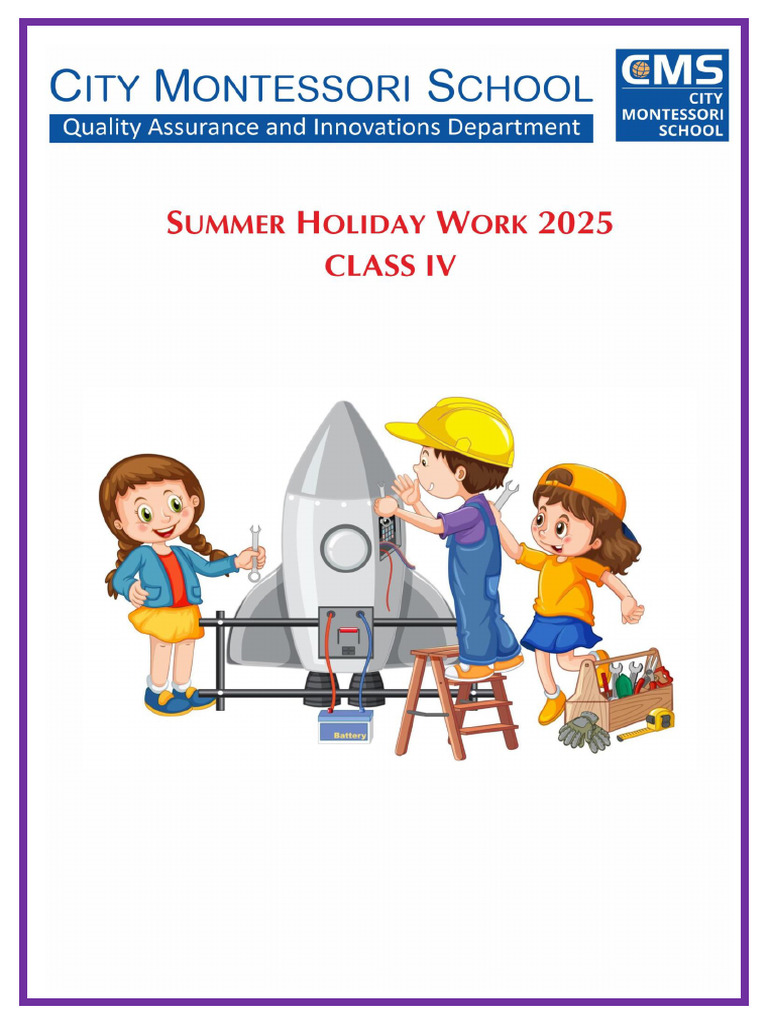 Class 4 Holiday Homework: Mars Summary | PDF | Planets | Astronauts