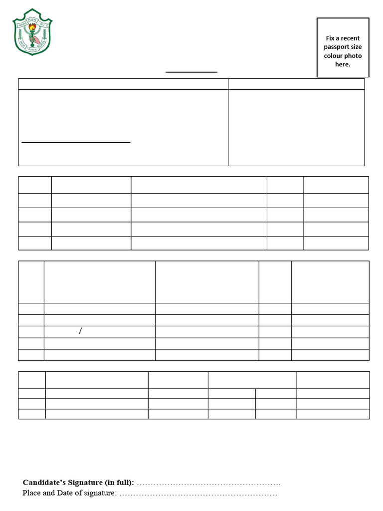 Circular 2 Application Form | PDF | Government And Personhood