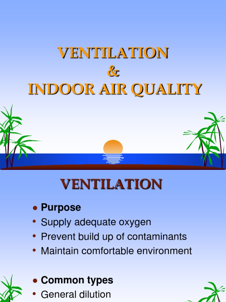 Ventilation & Indoor Air Quality | PDF | Ventilation (Architecture) | Hvac
