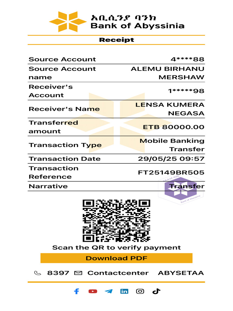 Boa Receipt | PDF