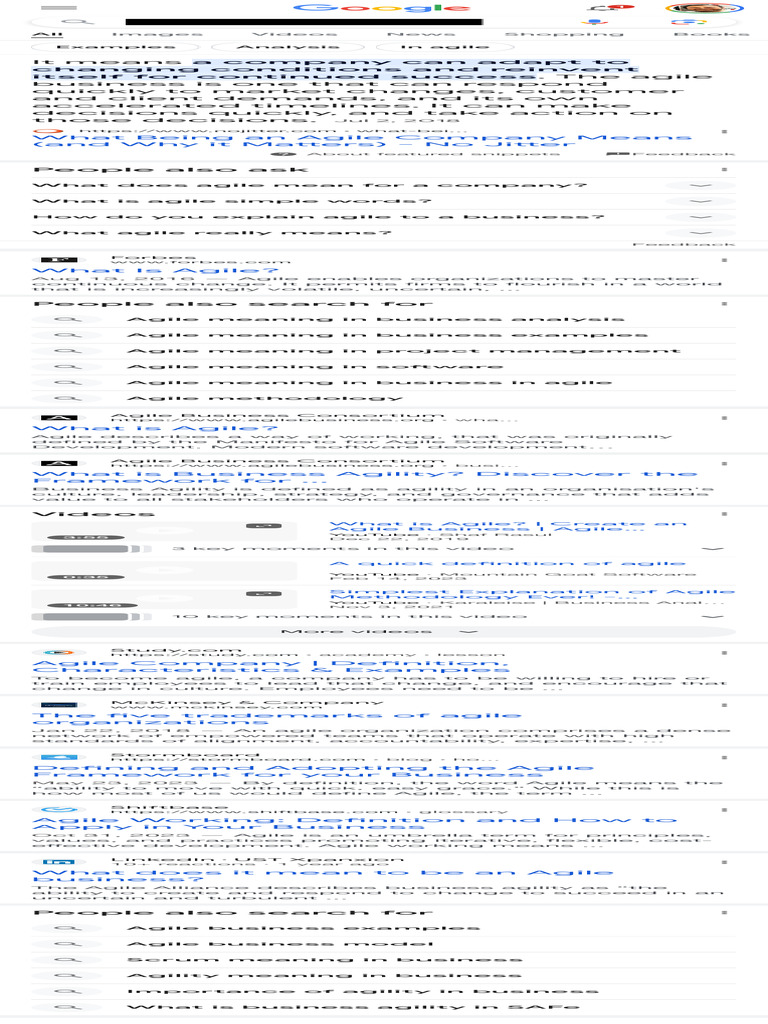 Agile Meaning in Business - Google Search | PDF | Agile Software ...