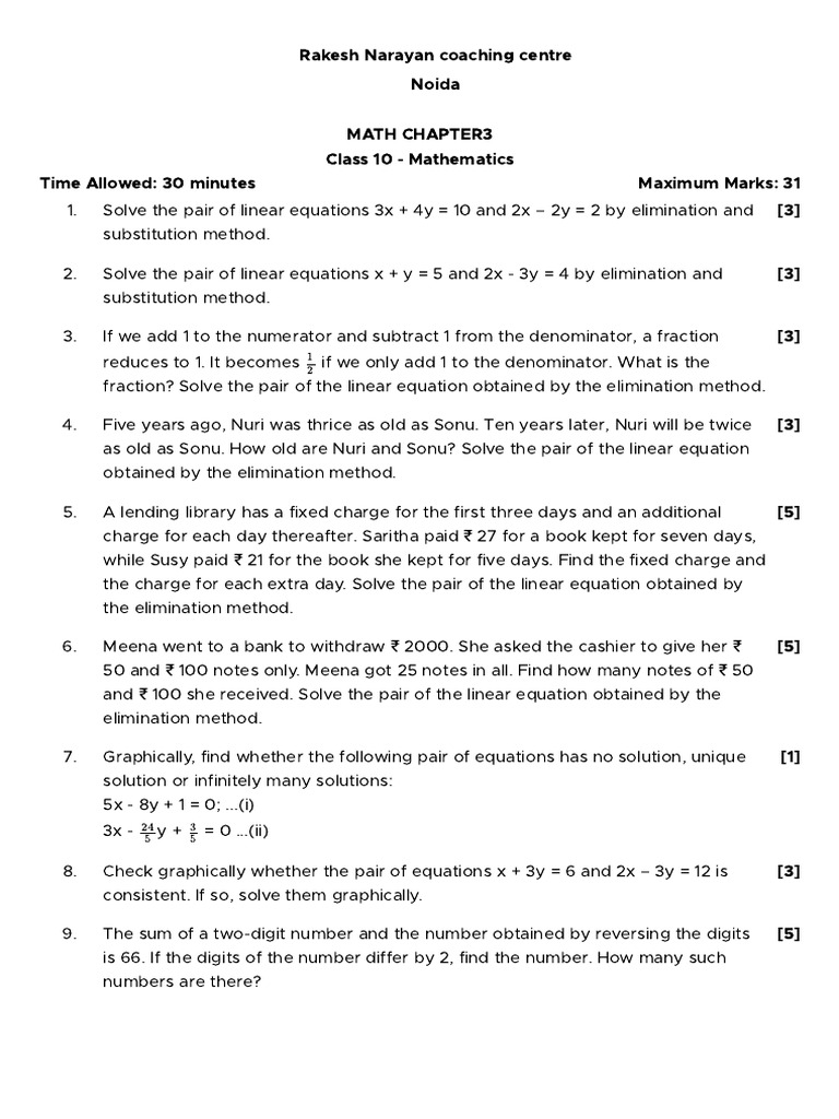 Print 11 | PDF | Equations | Numbers