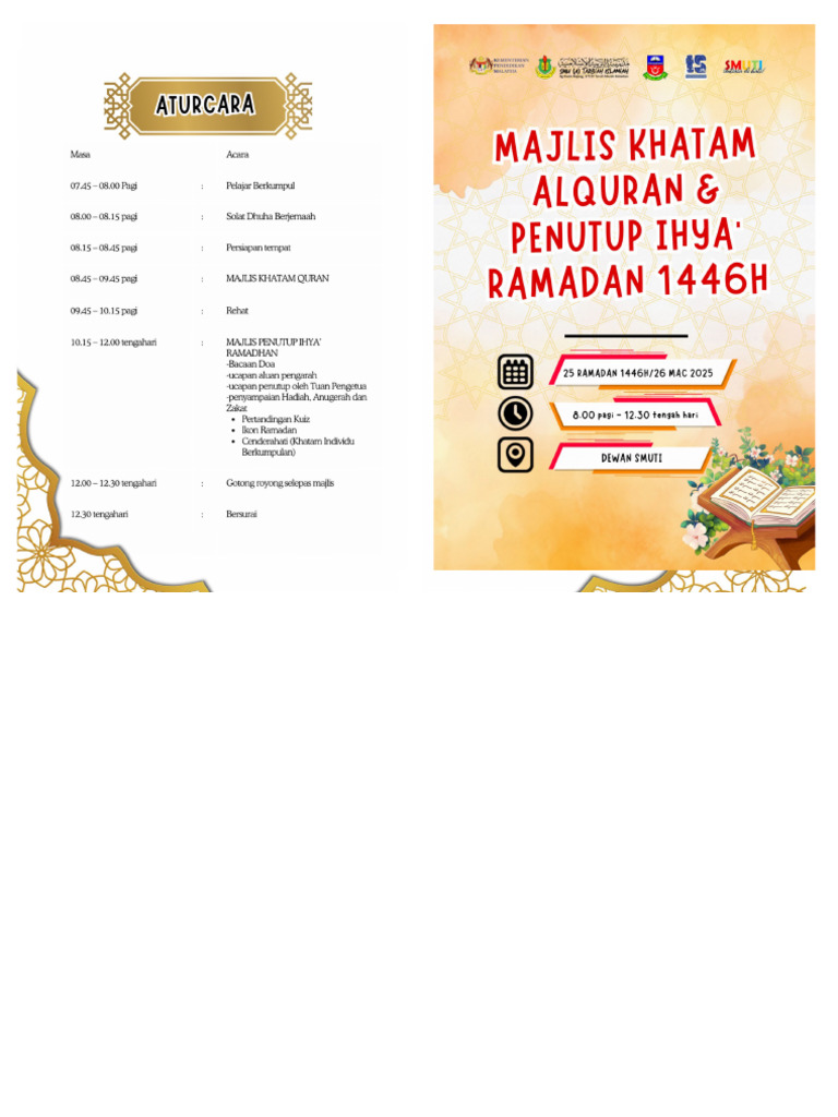 Buku Program Khatam 2025 | PDF