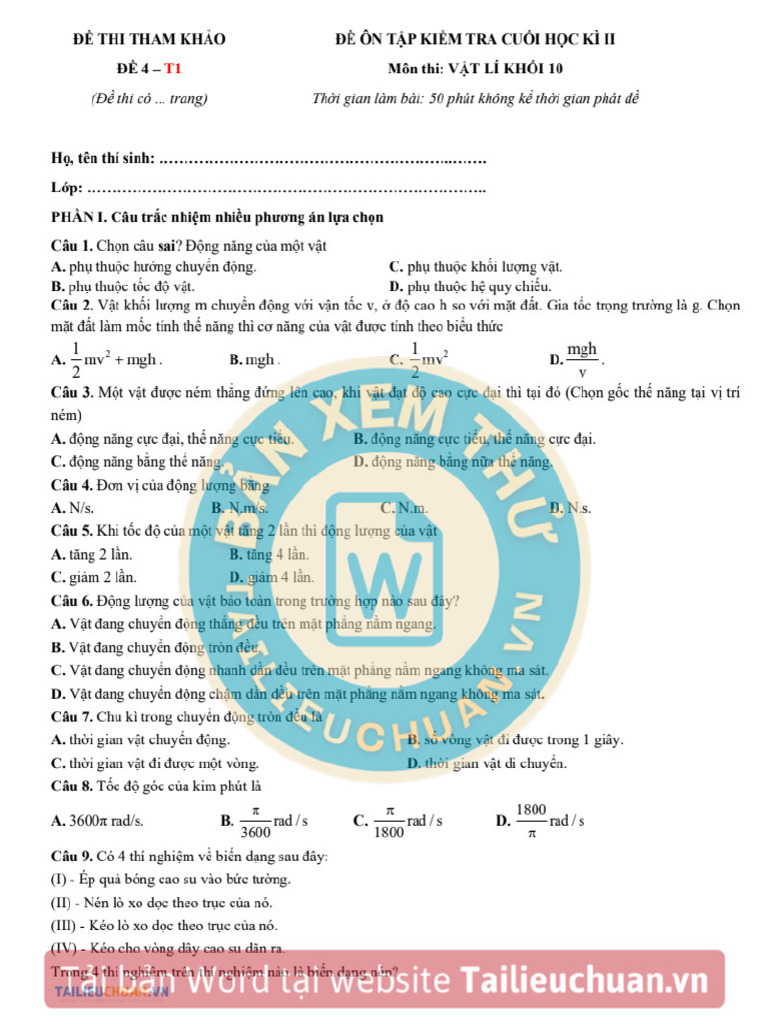 De 4 Ckii Ly 10 Form 2025 t1 1600 PDF - Gdrive.vip | PDF