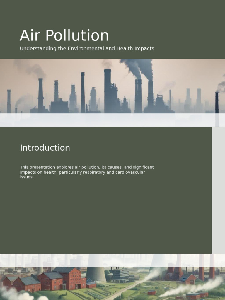 Air Pollution | PDF