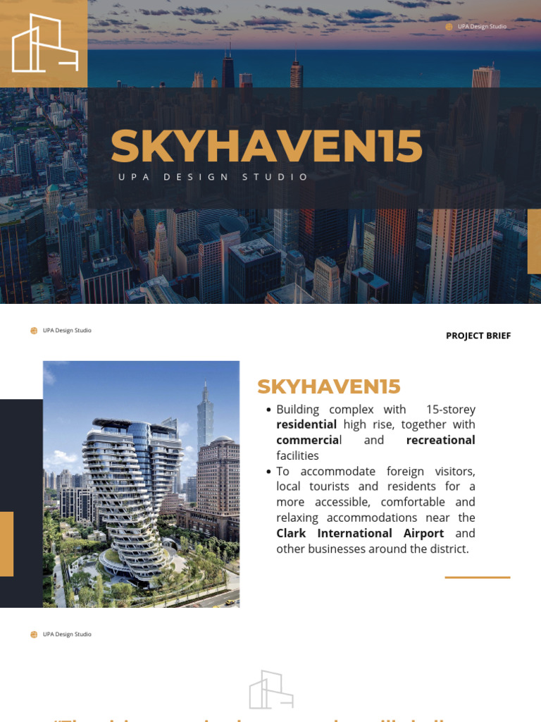 SkyHaven15 - UPA Design Studio Presentation | PDF | Green Building ...