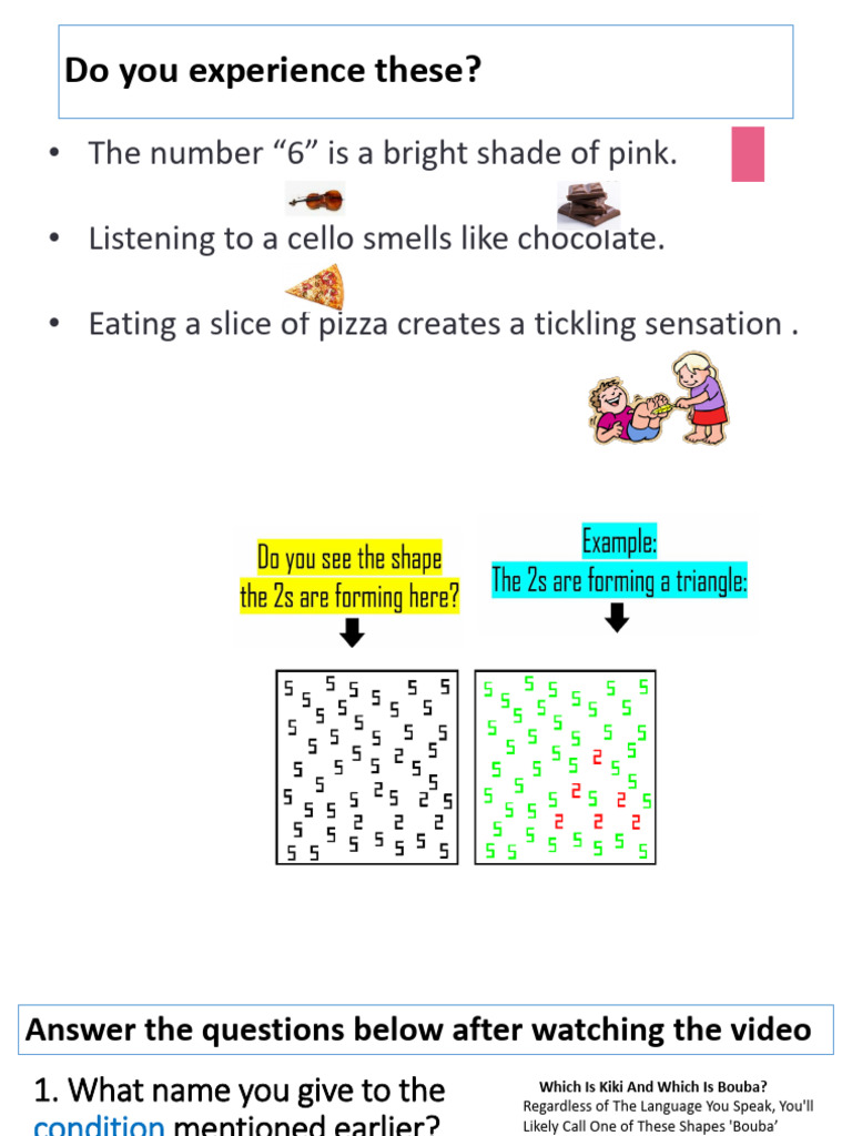 1.our Senses Lesson | PDF | Stimulus (Physiology) | Senses