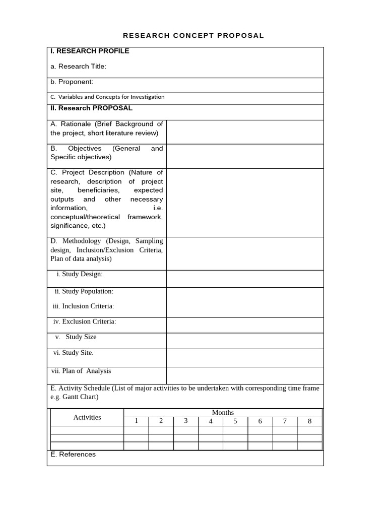 WMSU Capsule Proposal FormatFerviente | PDF