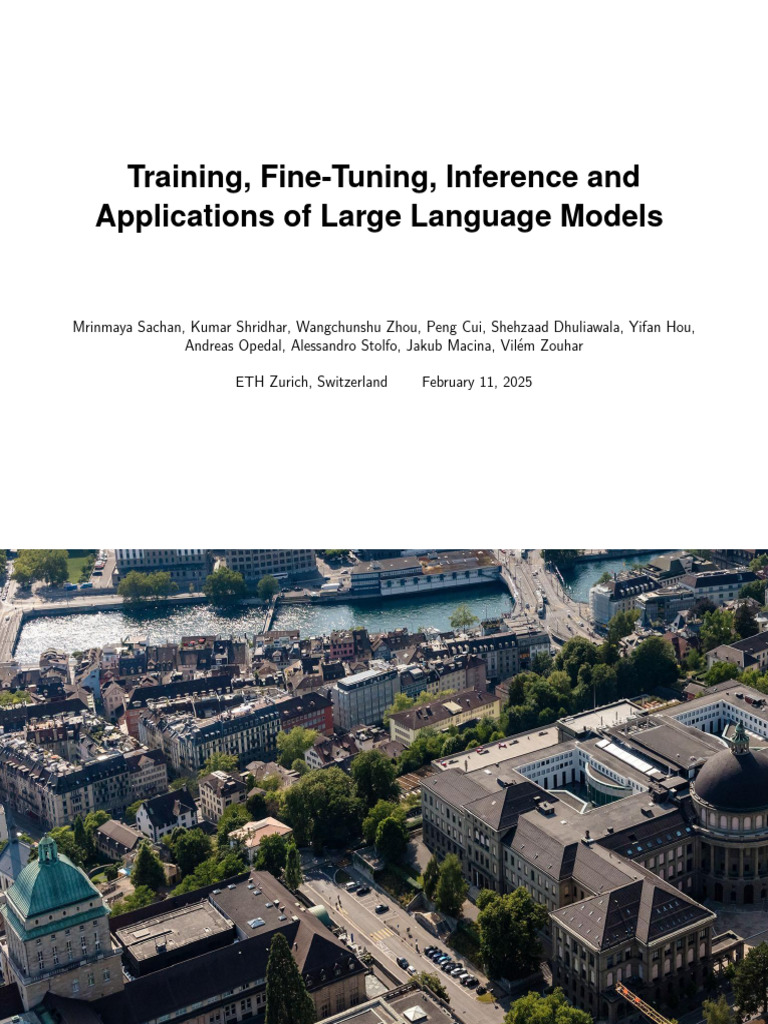 Training The Application of LLM | PDF | Artificial Intelligence ...