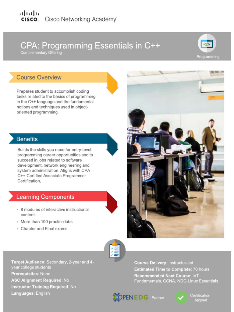 Programming Essentials in C++ | PDF