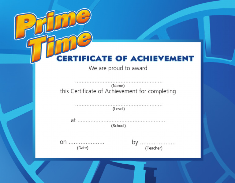 Prime Time | PDF