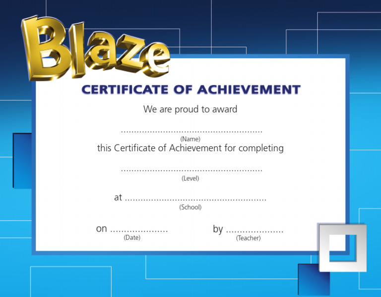 Blaze | PDF