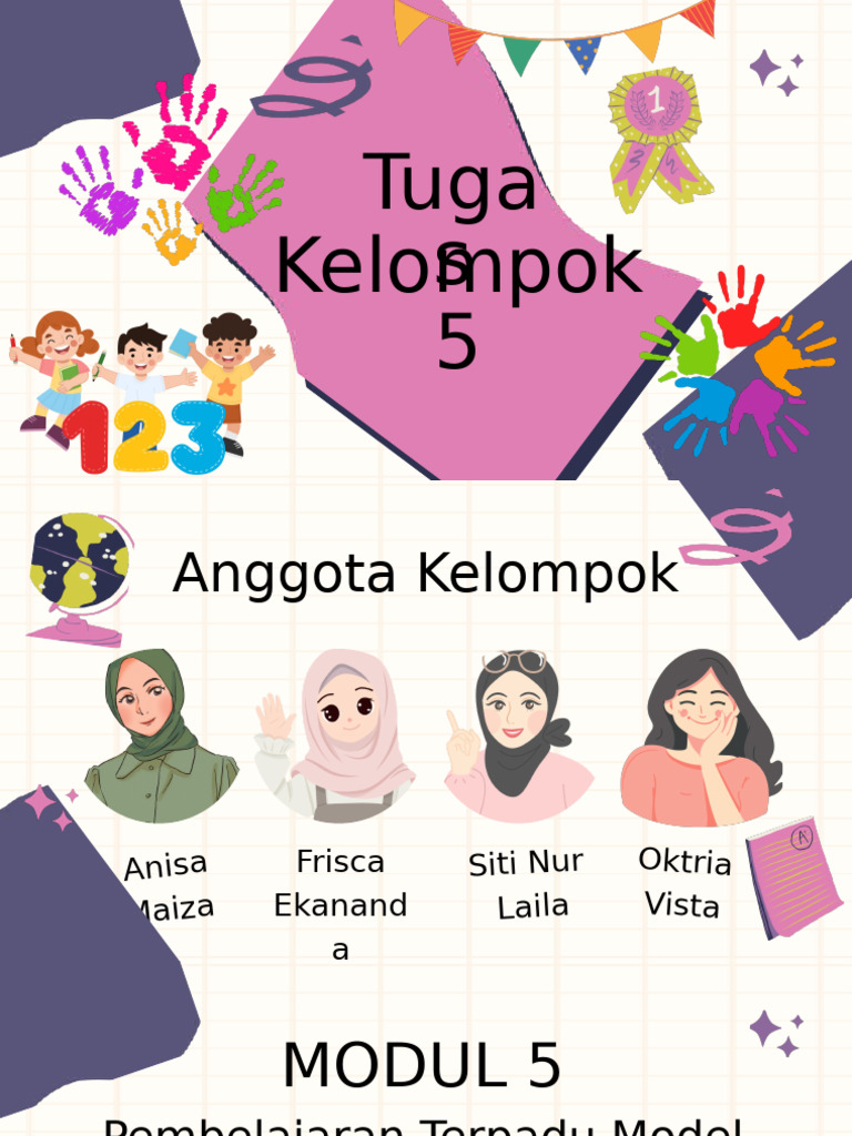 Modul 5_pembelajaran Terpadu_kelompok 5 | PDF