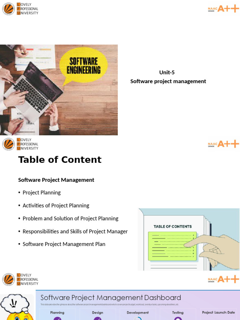 CSE320 - Unit5 - 2 Planning and Control | PDF | Project Management | Risk Management
