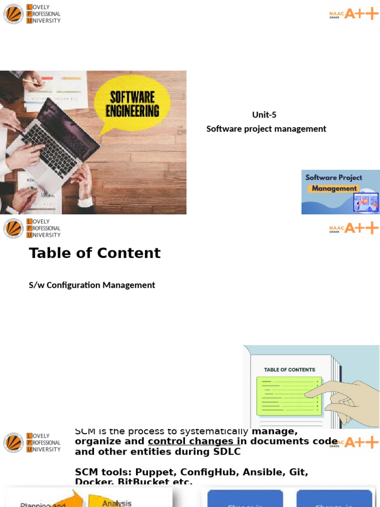 CSE320 - Unit5 - 6 SW Config Management | PDF | Version Control | Software