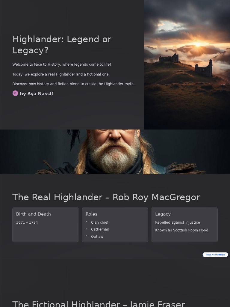 Highlander Legend or Legacy | PDF