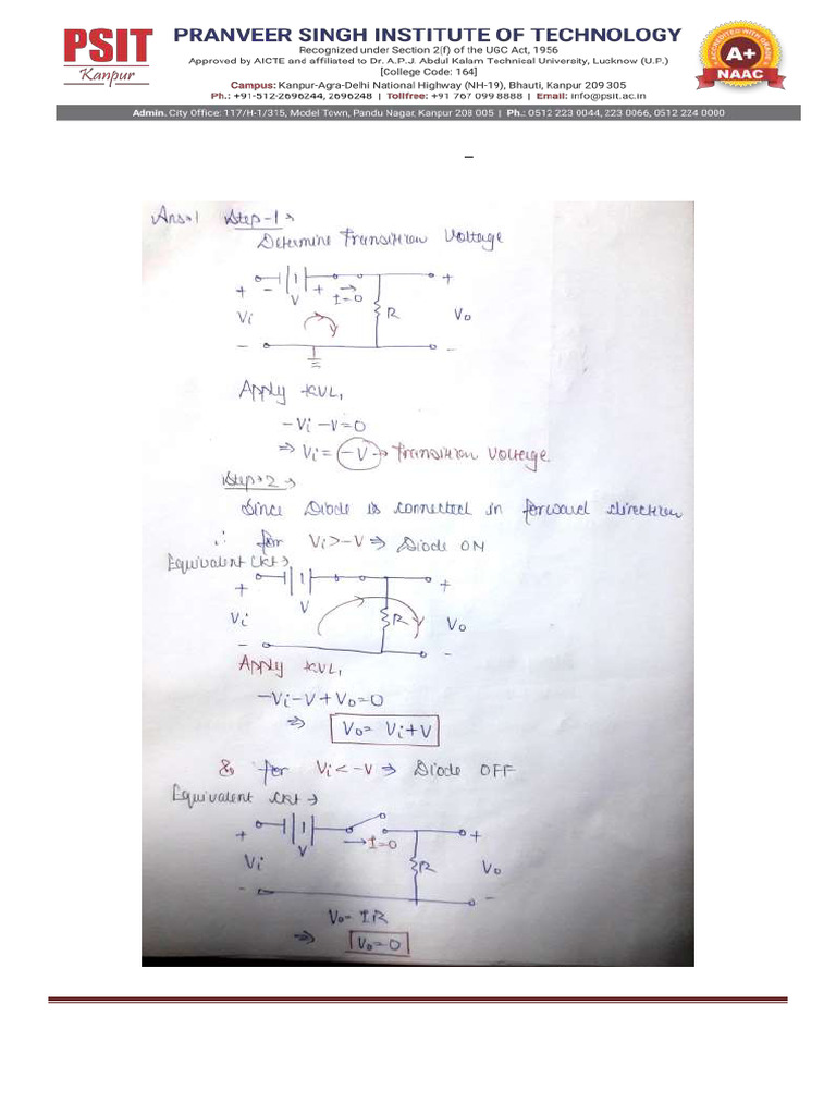 Solution-Practice Sheet 5 | PDF