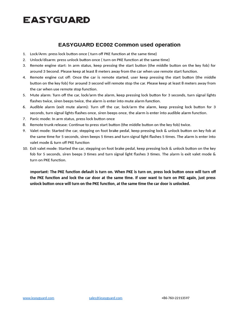 Ec002 Common Used Function | PDF