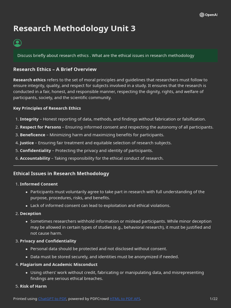 Research Methodology Unit 3 | PDF | Patent | Intellectual Property