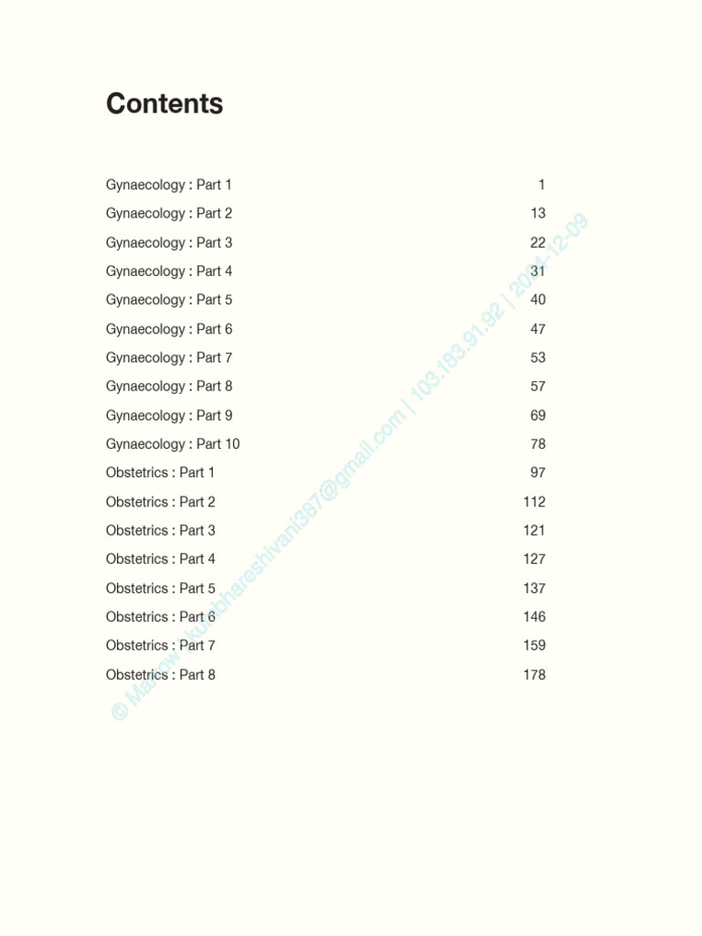 OBG Revision Edition 8 (1) - Pages-1 | PDF | Menstrual Cycle | Luteinizing Hormone