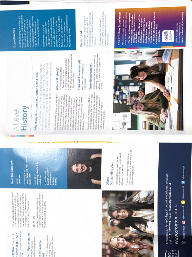 Cronton History Sheet | PDF