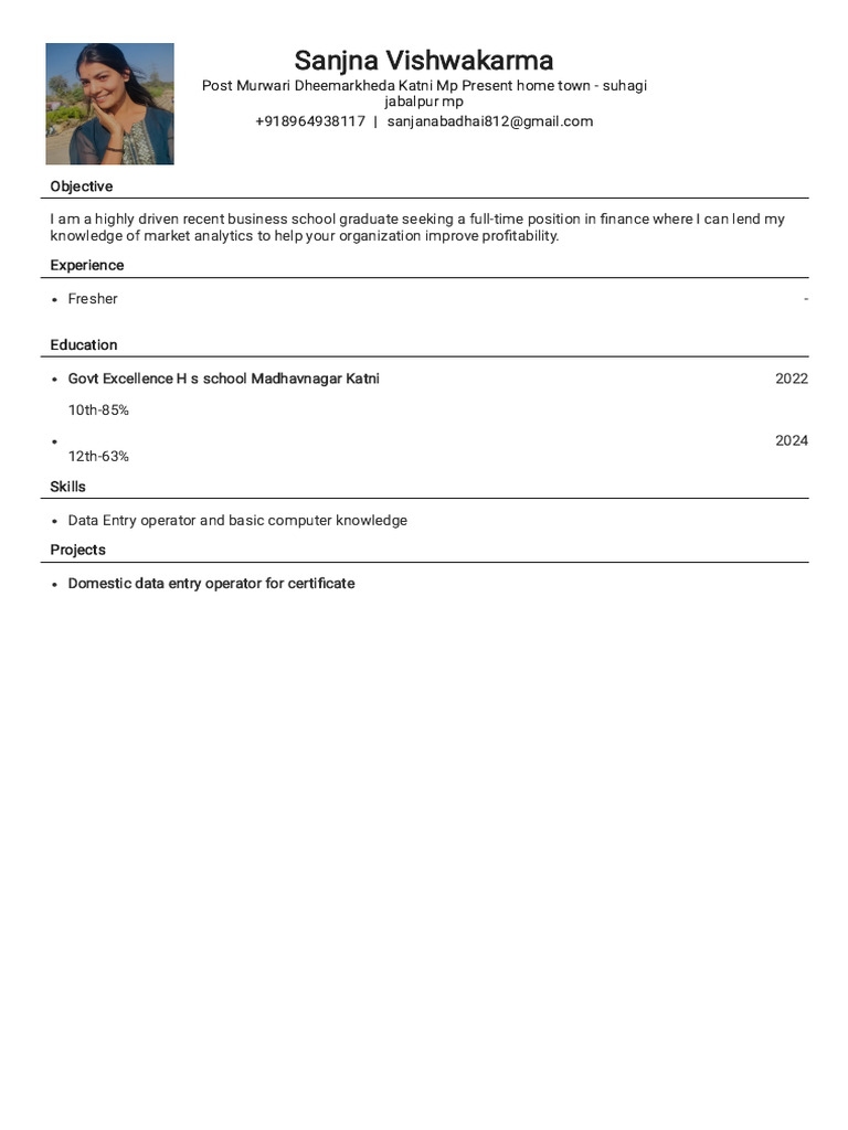 My Resume | PDF