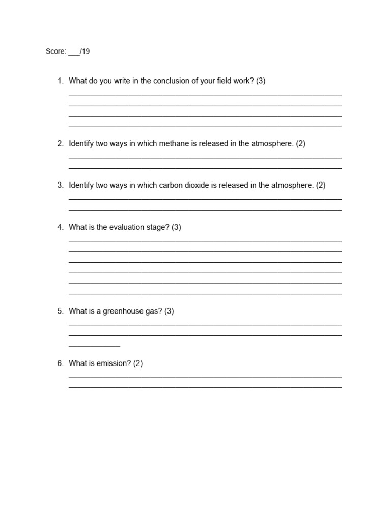 Geography Questions | PDF