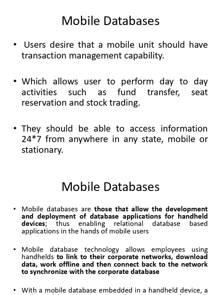 Unit 5 | PDF | Databases | Cache (Computing)