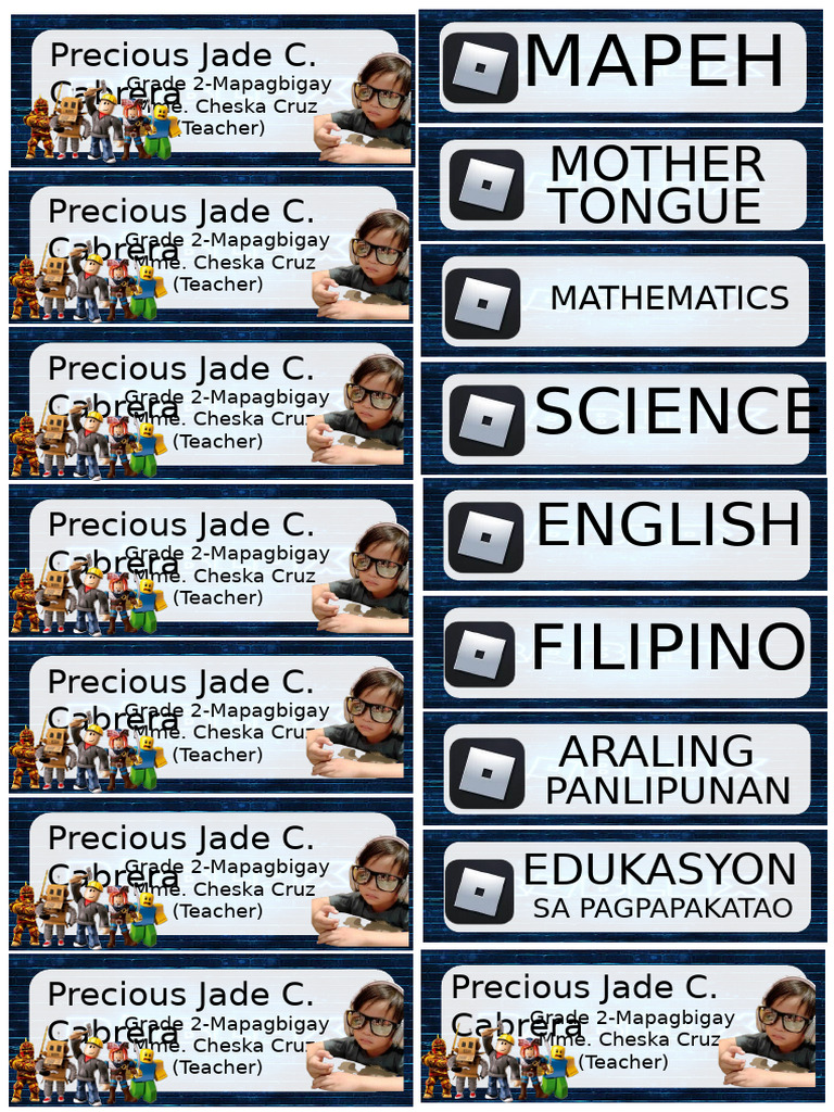 Roblox Nbs Design 1 | PDF