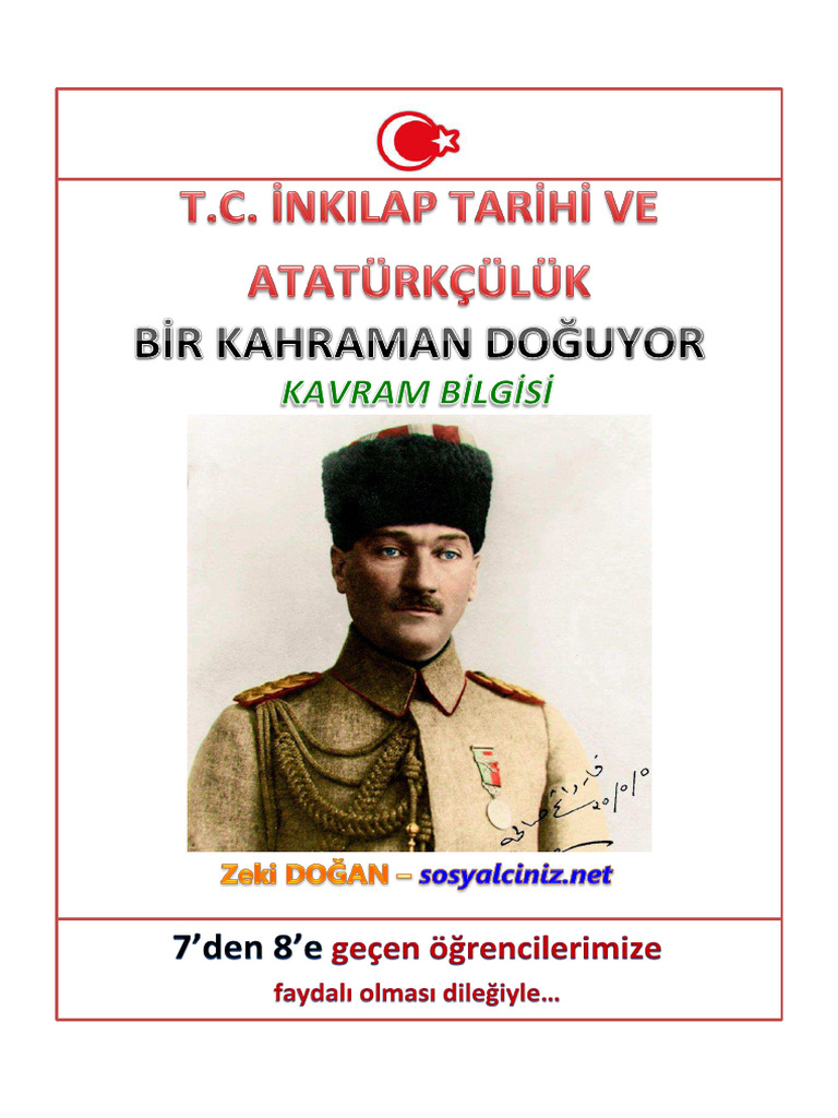 T.C. Inkilap Tarihi 1.unite Kavramlar | PDF