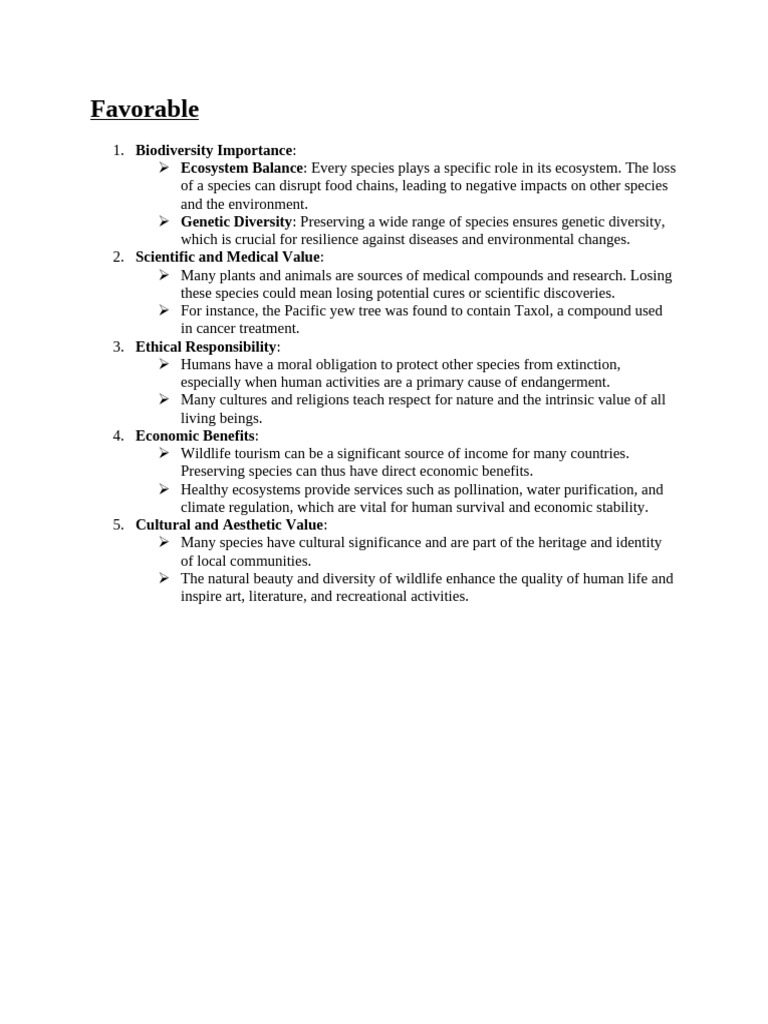 Debate - Communication Activity | PDF | Conservation Biology | Biodiversity