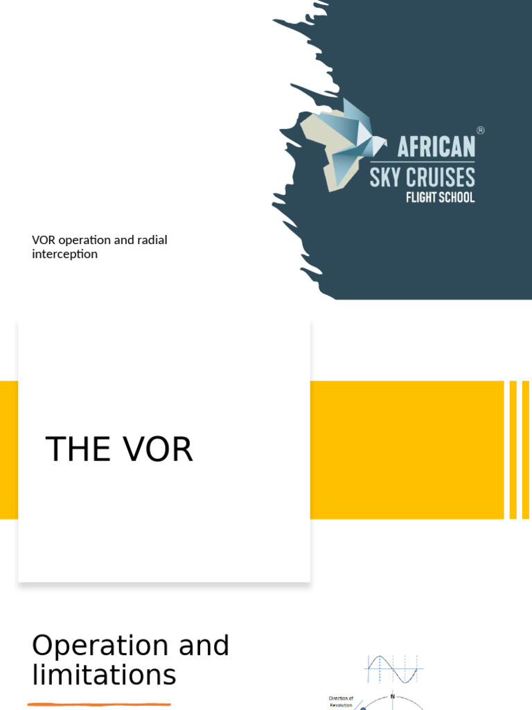 VOR Navigation: Operation & Interception Guide | PDF | Broadcast ...