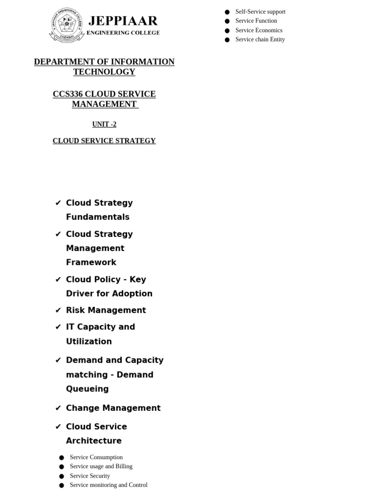 Ccs336 CSM Unit II Notes - Updated | PDF | Cloud Computing | Computer ...