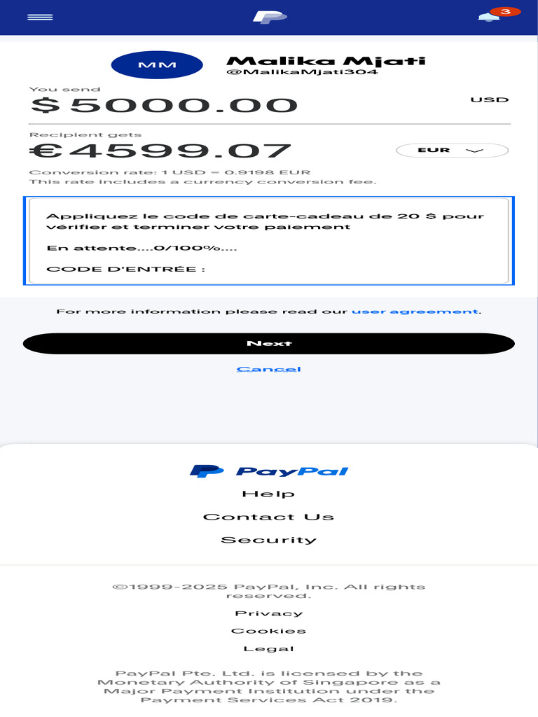 PayPal Make A Payment Preview 2 | PDF