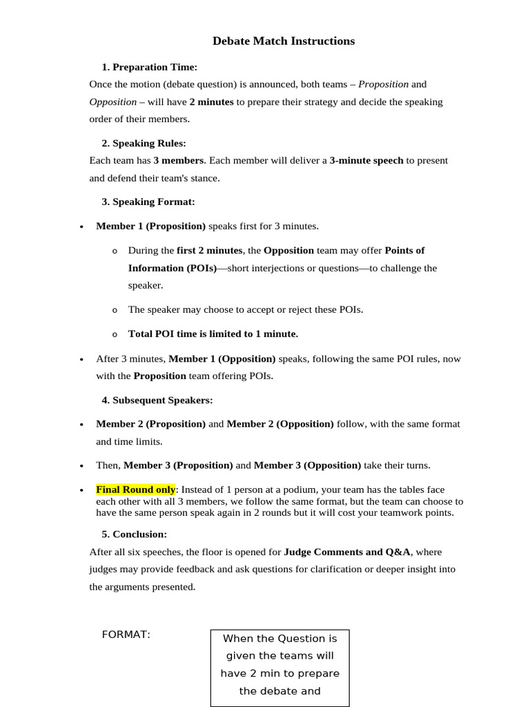 JS2025_Debate Evaluation Rubric (1) | PDF