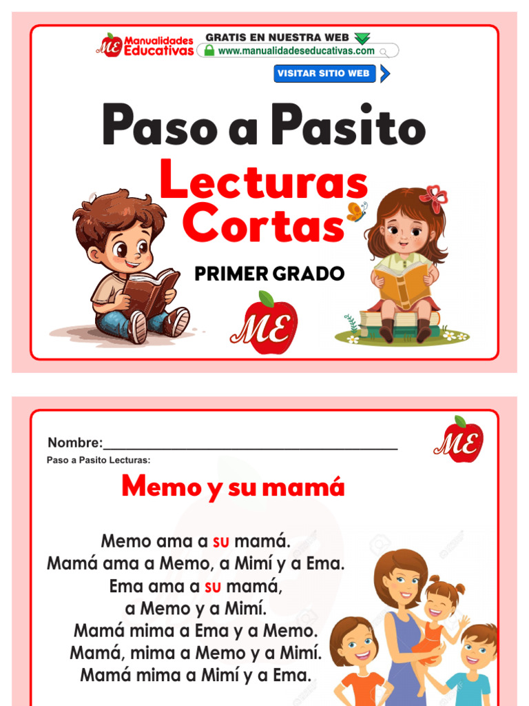 1° Paso A Pasito Lecturas | PDF