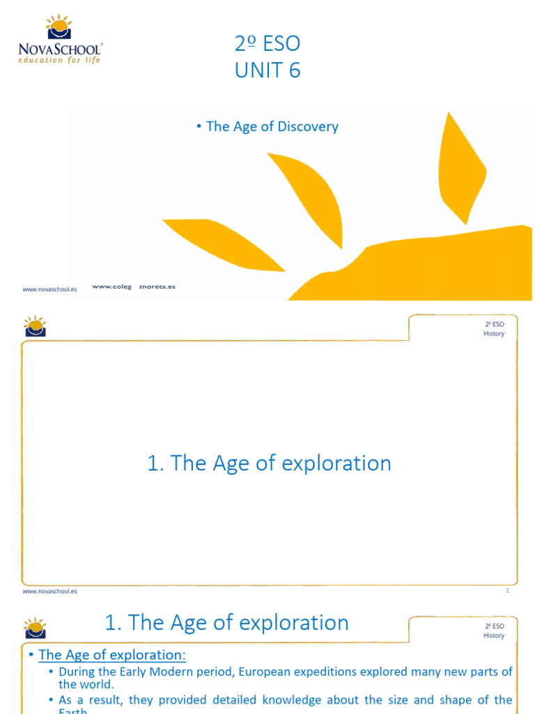 Age of Exploration Overview | PDF | Voyages Of Christopher Columbus ...