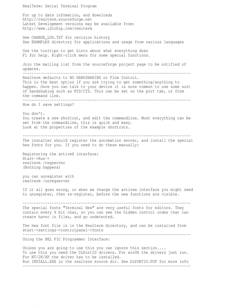 Readme | PDF | File Shortcut | Command Line Interface