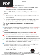 RBI Annual Report 2024-25 Overview | PDF | Reserve Bank Of India ...