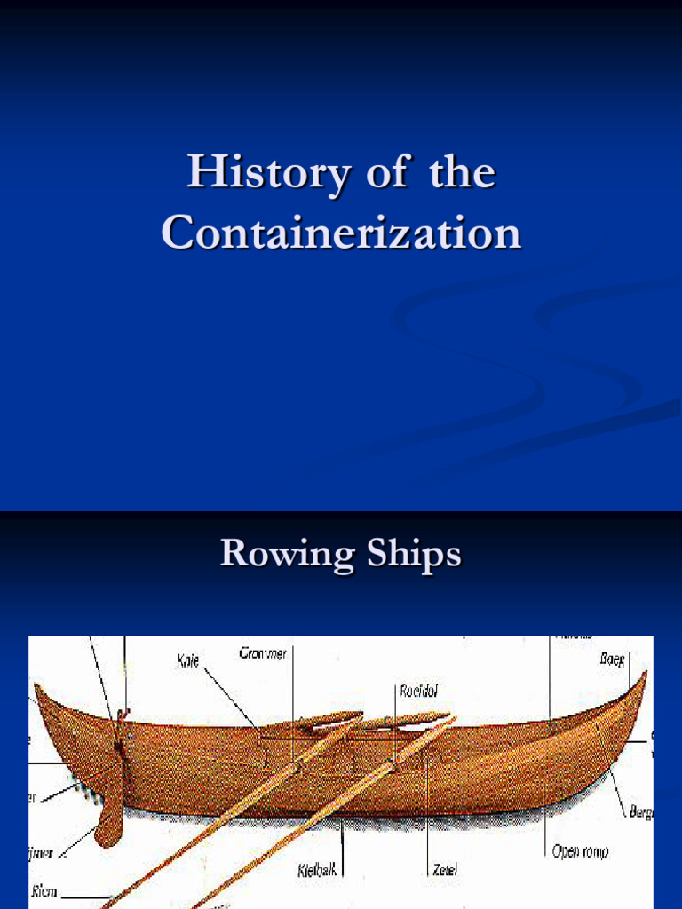 History of Containerization Evolution | PDF