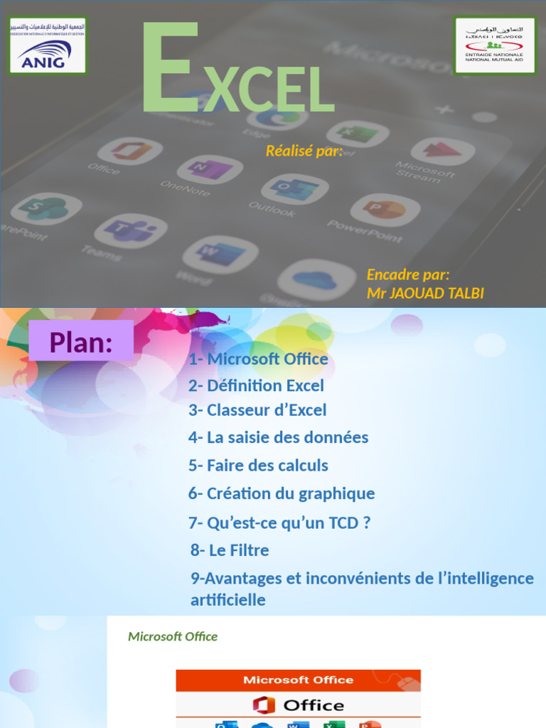 Présentation Excel | PDF | Microsoft Excel | Microsoft Office