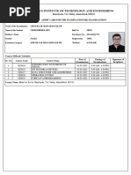 Tallentex 2025 - Admit Card | PDF